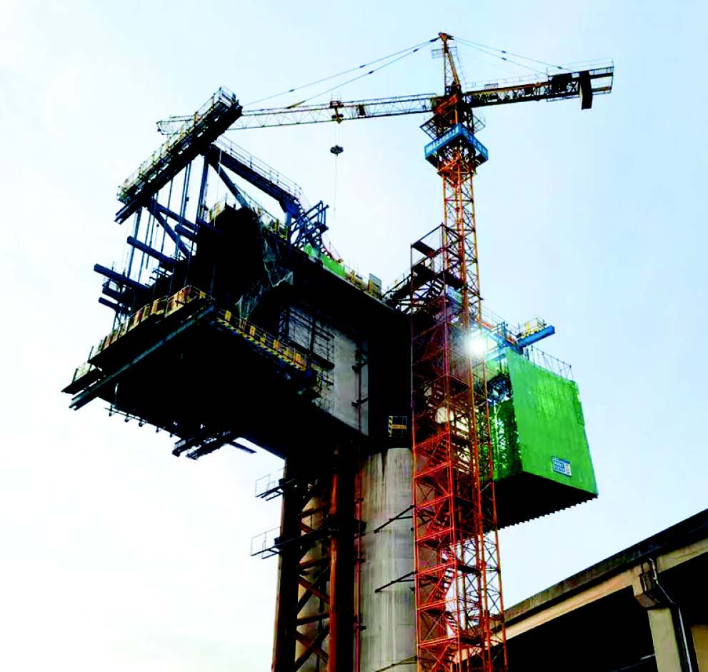 Bridge span marks milestone in railway project construction--松江报